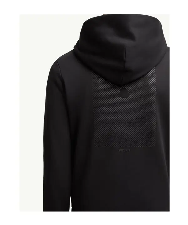Moncler Tonal Back Logo Hoodie