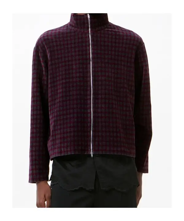 Our Legacy Shrunken Long-sleeved Zip-up Jacket