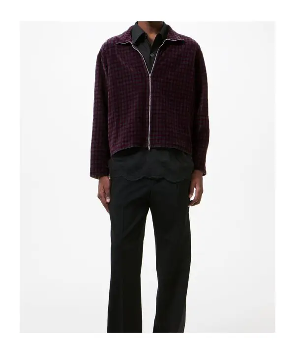 Our Legacy Shrunken Long-sleeved Zip-up Jacket