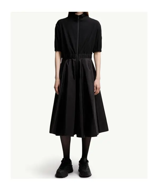 Moncler Satin Midi Dress