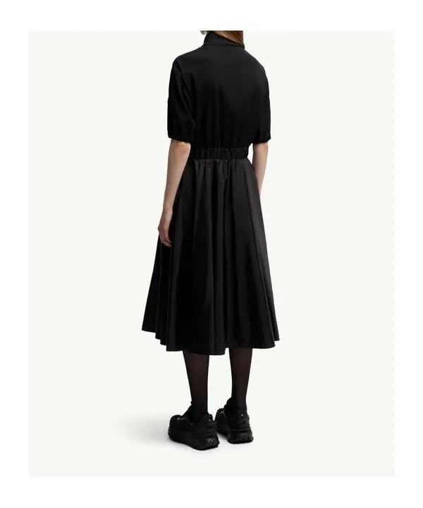 Moncler Satin Midi Dress