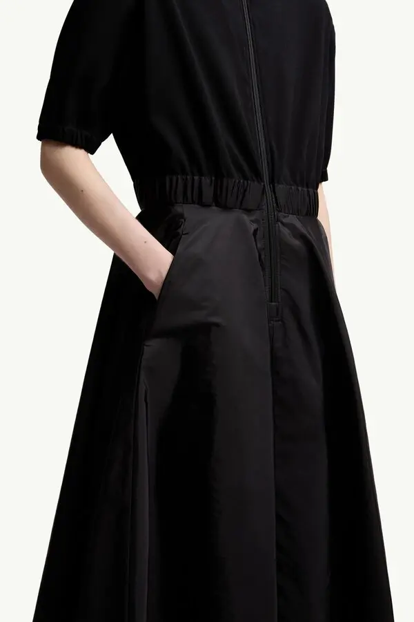 Moncler Satin Midi Dress