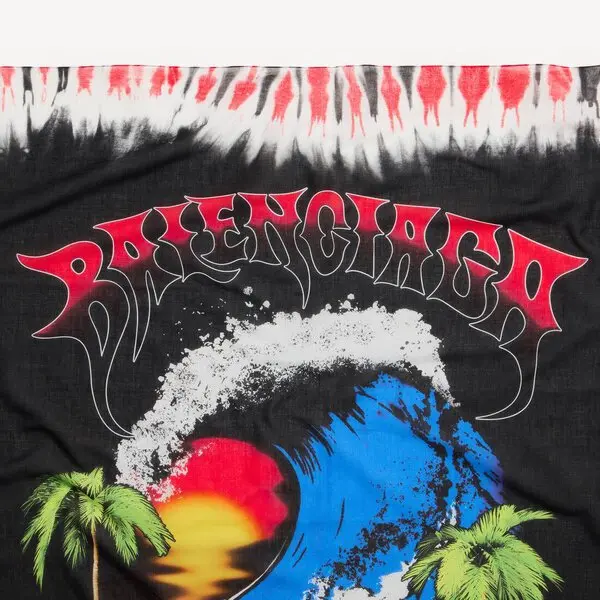 Balenciaga Extreme Tie Dye Pareo