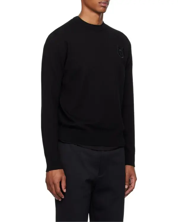 Moncler Embroidered Monogram Jumper