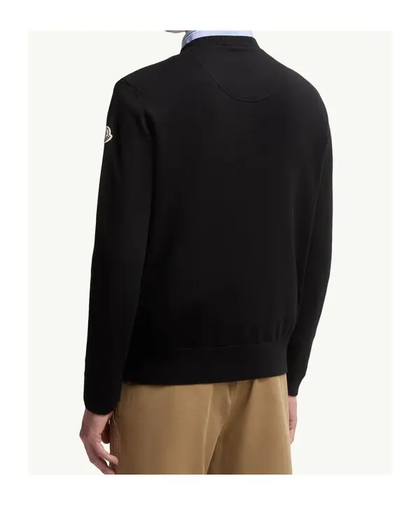 Moncler Embroidered Monogram Jumper