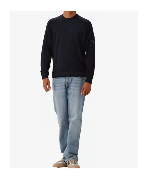 C.P. COMPANY Lens-detail Raglan-sleeve Sweater