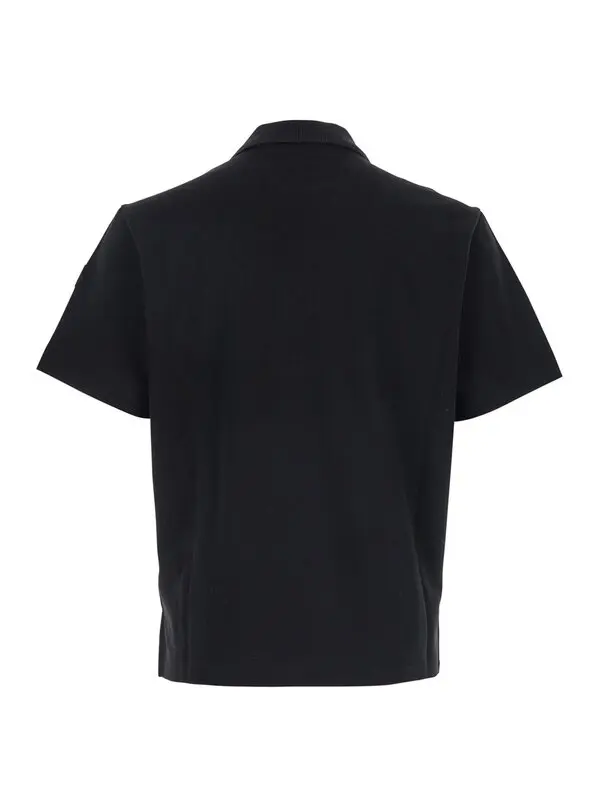 Moncler Logo Patch Short-sleeved Polo Shirt
