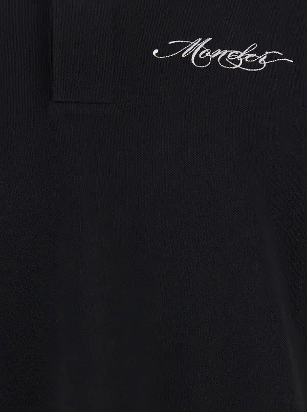 Moncler Logo Patch Short-sleeved Polo Shirt