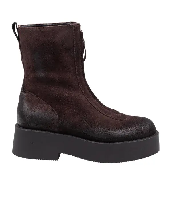 Premiata Zippered Ankle Boots