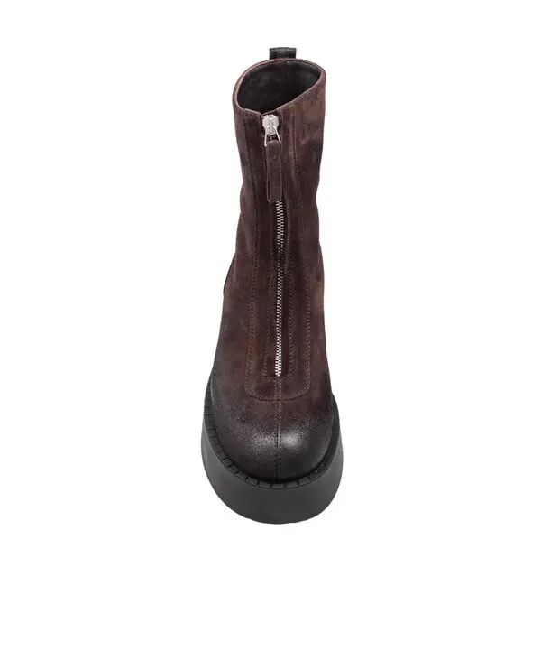 Premiata Zippered Ankle Boots