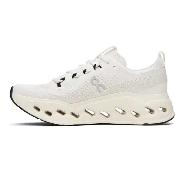 On Cloudsurfer Max Lace-up Sneakers - White/white