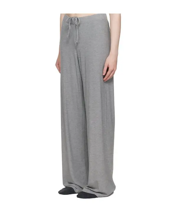 SKIMS Long Sleeve Button Pajama Set - Gray