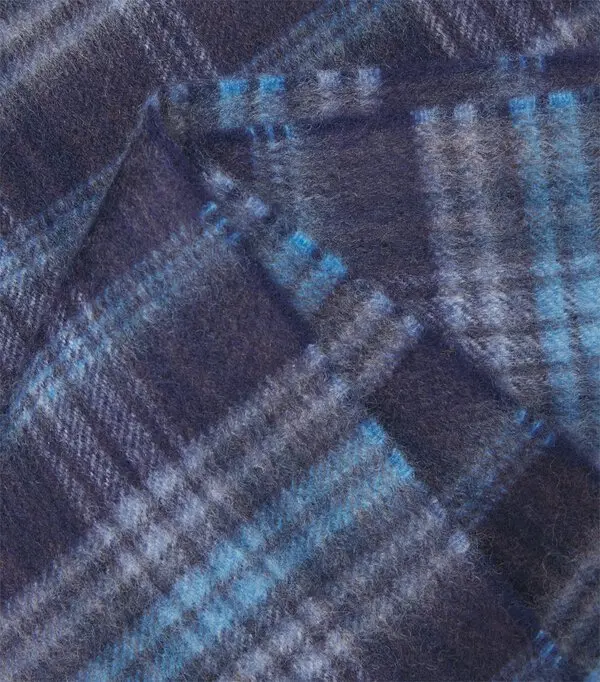 Harrods Cashmere Tartan Scarf