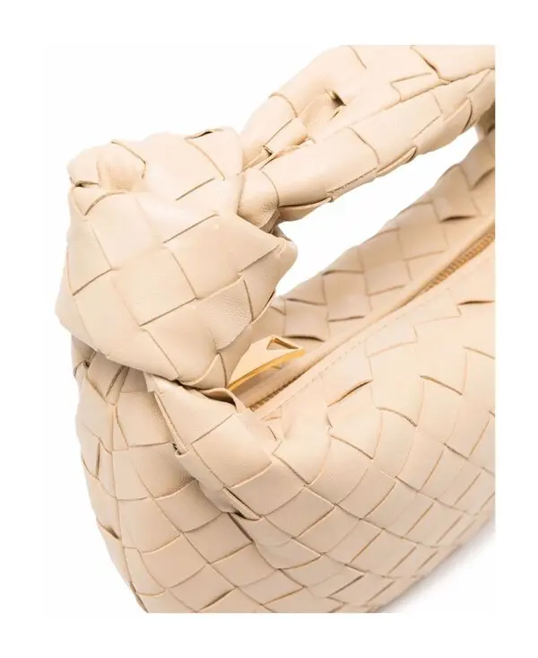 Bottega Veneta Intrecciato Woven Mini Jodie Clutch Bag