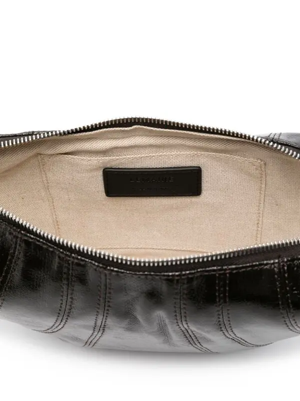 LEMAIRE Croissant Zipped Shoulder Bag - Truffle