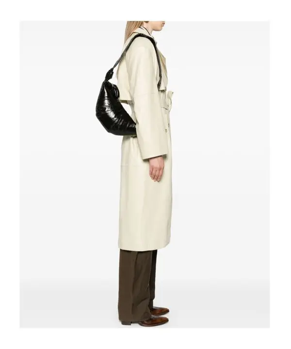 LEMAIRE Croissant Zipped Shoulder Bag - Truffle