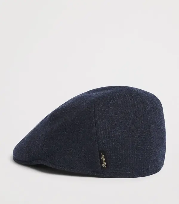 Borsalino Wool-blend Parigi Duckbill Flat Cap