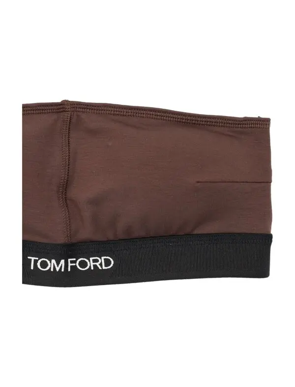TOM FORD Logo Underband Bandeau Bra