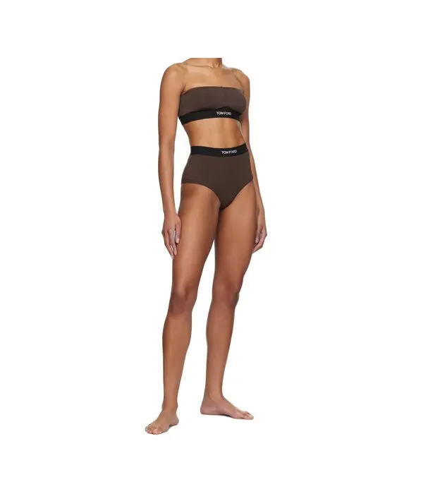 TOM FORD Logo Underband Bandeau Bra