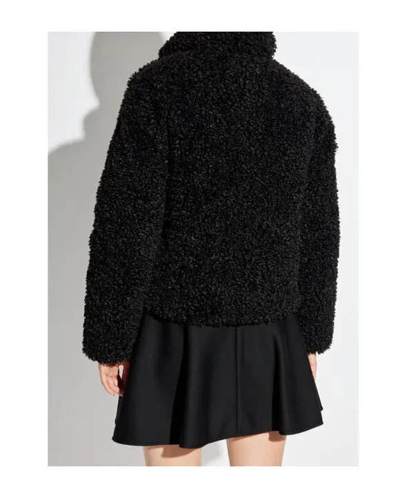 Moncler Bridoire Teddy Bomber Jacket - Black