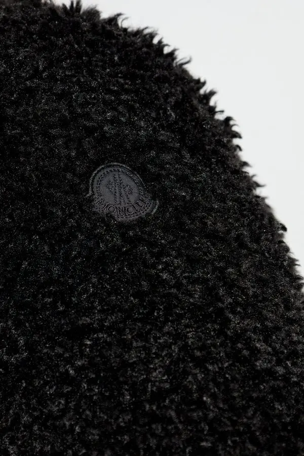 Moncler Bridoire Teddy Bomber Jacket - Black