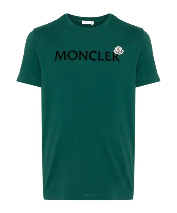 Moncler Logo Printed Crewneck T-shirt