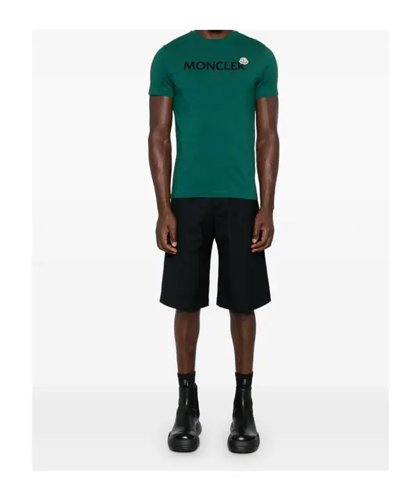 Moncler Logo Printed Crewneck T-shirt