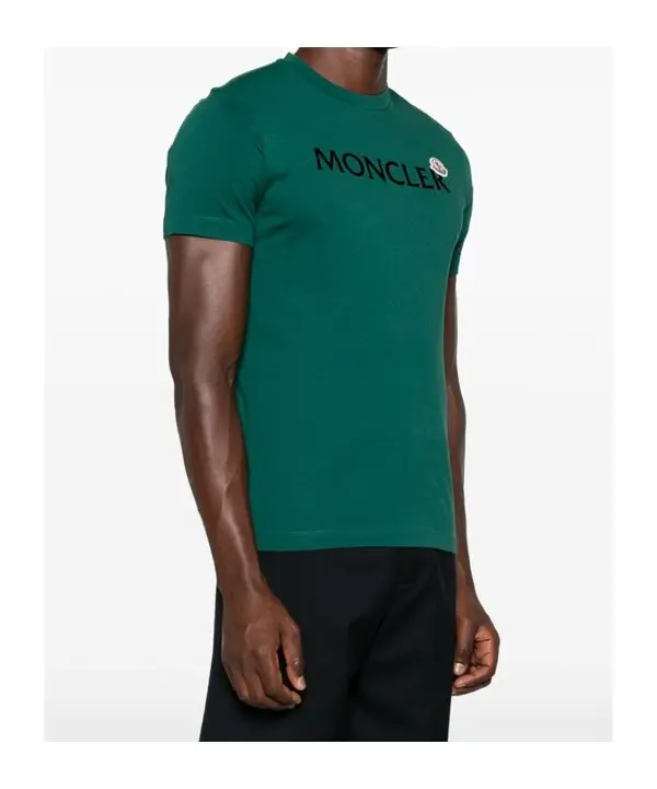 Moncler Logo Printed Crewneck T-shirt