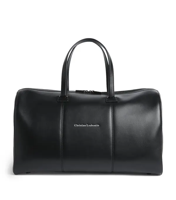 CHRISTIAN LOUBOUTIN Tactical Leather Duffle Bag