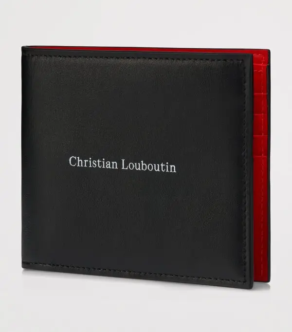 CHRISTIAN LOUBOUTIN Canopy Leather Bifold Wallet