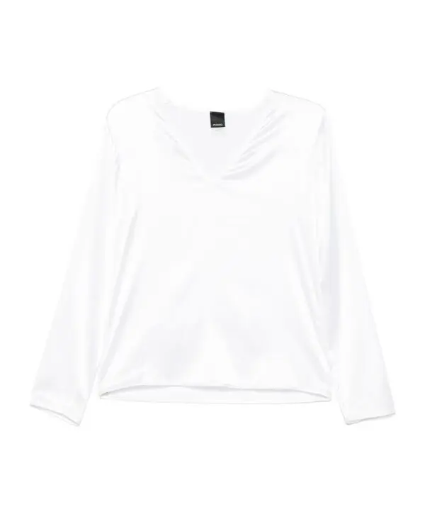 Pinko V-neck Long Sleeve Top