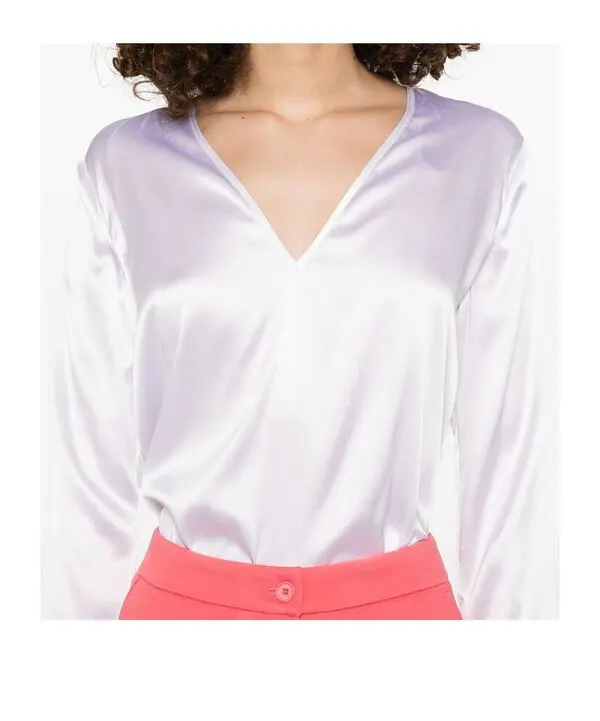 Pinko V-neck Long Sleeve Top