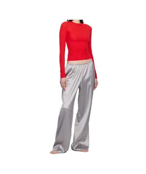 SKIMS Long-sleeved T-shirt - Red