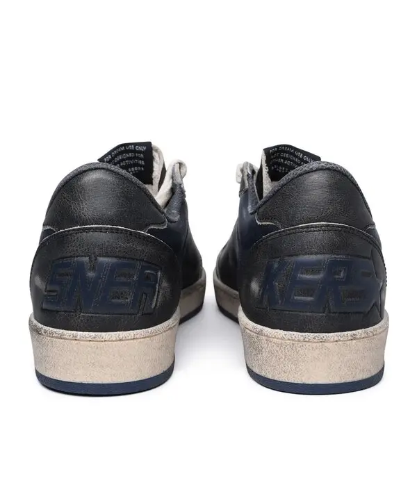 GOLDEN GOOSE Ball Star Lace-up Sneakers - Black