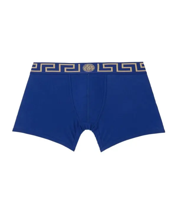 Versace Greca Cotton Boxer Briefs