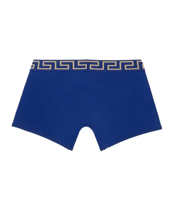 Versace Greca Cotton Boxer Briefs