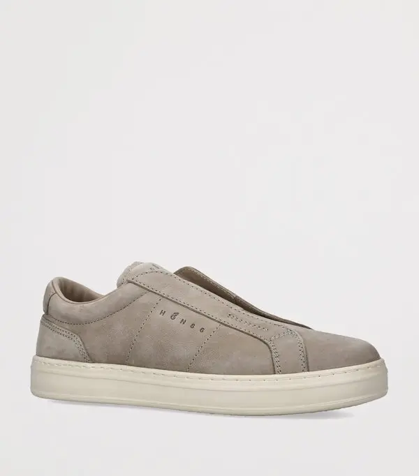Hogan Nubuck H668 Slip-on Sneakers