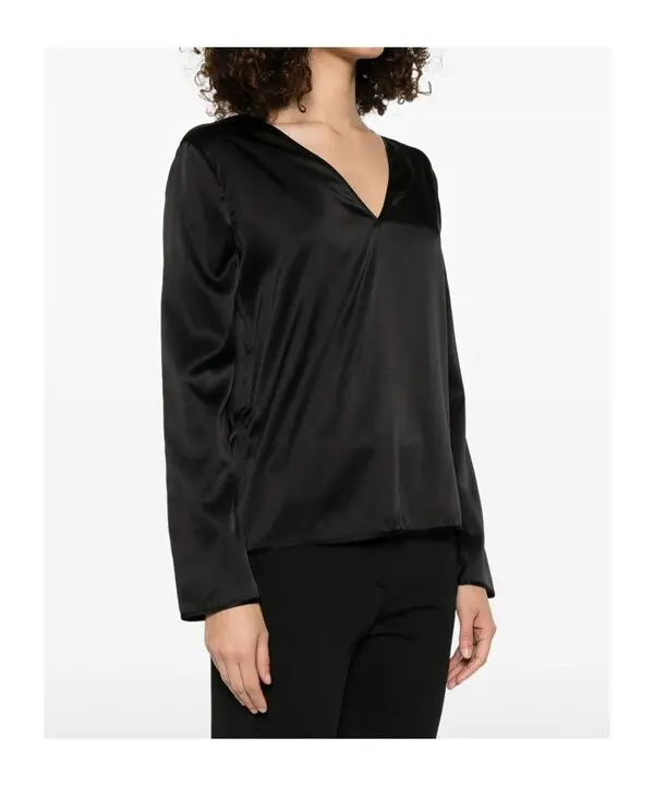Pinko V-neck Long Sleeve Top