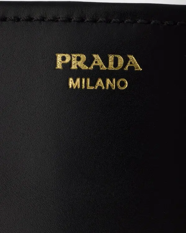 Prada Leather Knee High Boots