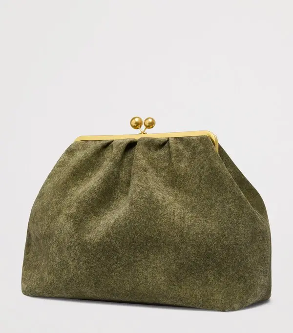 Max Mara Split Calfskin Pasticcino Bag