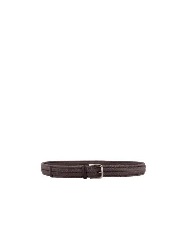 Orciani Logo Belt - Brown