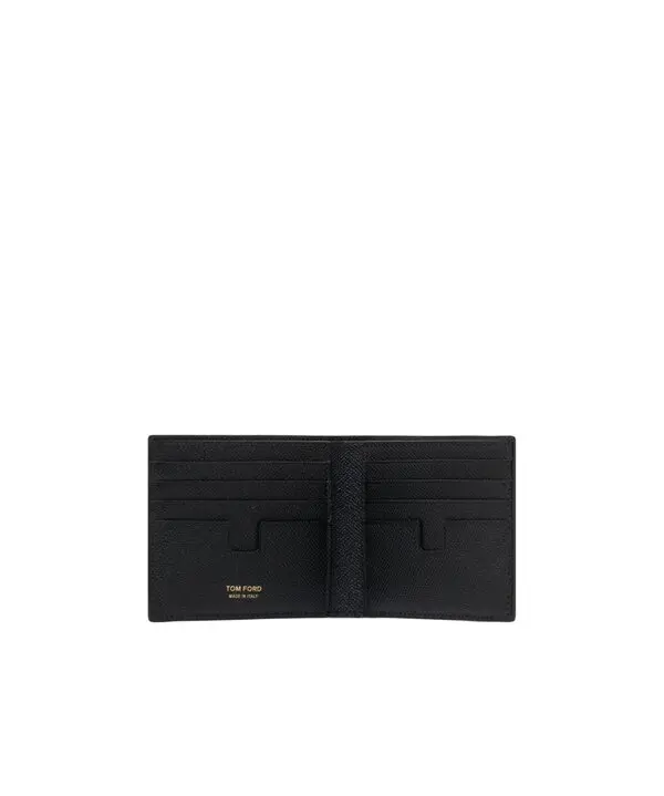 TOM FORD Logo Plaque Bi-fold Wallet