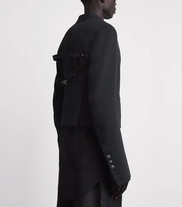 Rick Owens Virgin Wool Alice Blazer