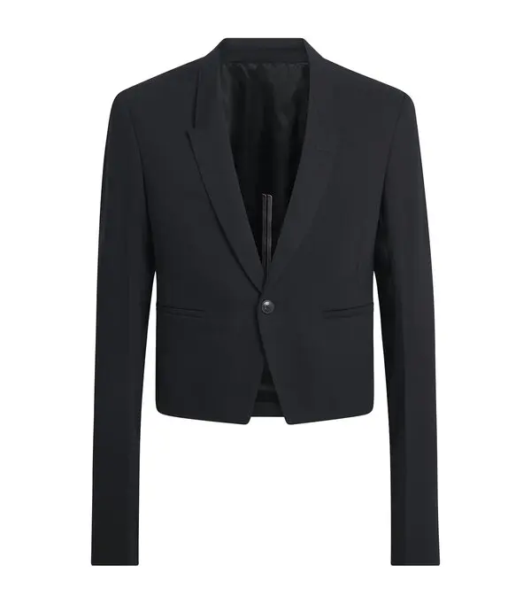 Rick Owens Virgin Wool Alice Blazer