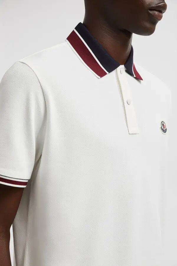 Moncler Logo Patch Polo Shirt