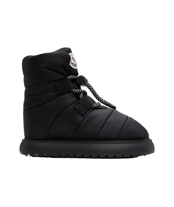 Moncler Logo Patch Padded Snow Boots