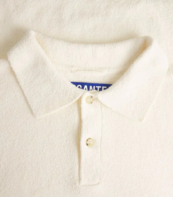 PICANTE Boucle Hover Long-sleeve Polo Shirt