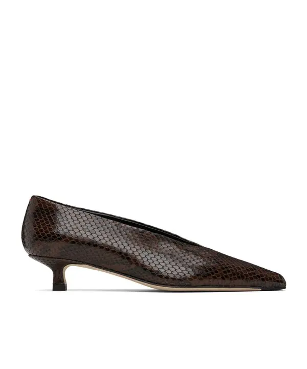 AeydĒ Pointed High Heels - Black