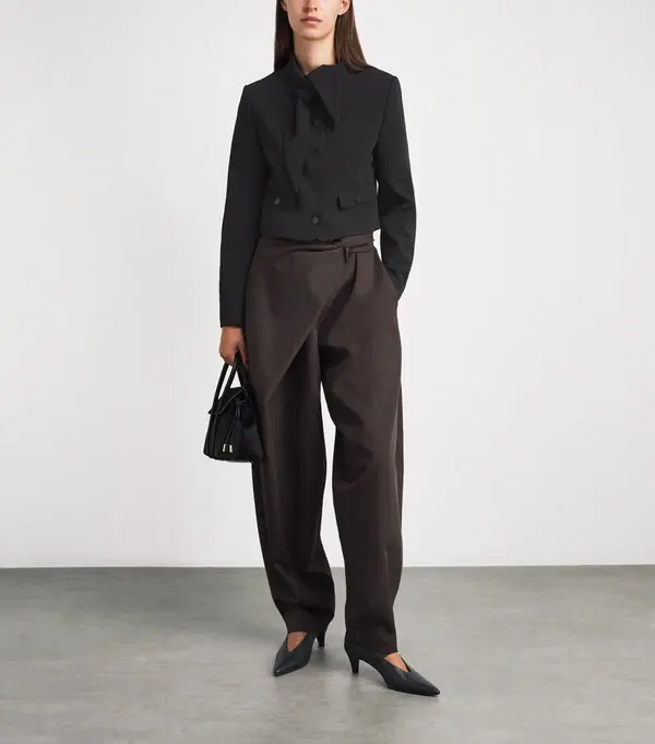 Claudie Pierlot Tie-scarf Jacket