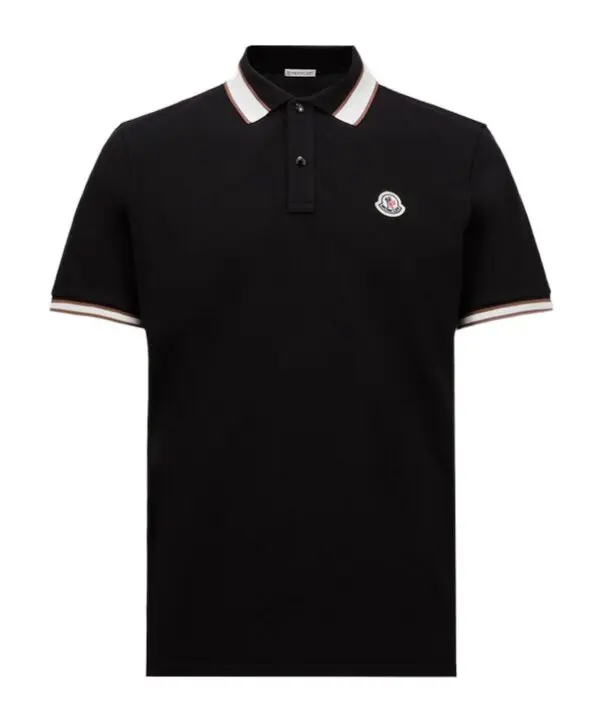 Moncler Logo Patch Short Sleeved Polo Shirt